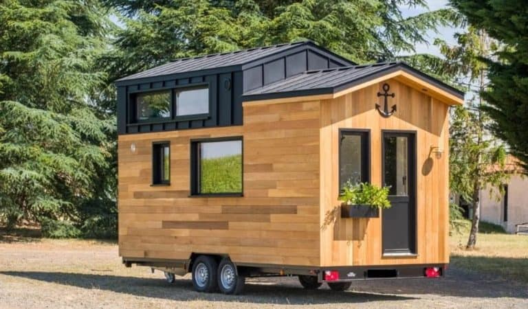 How to Install String Light Poles on Your Offgrid Cabin’s Backyard ...
